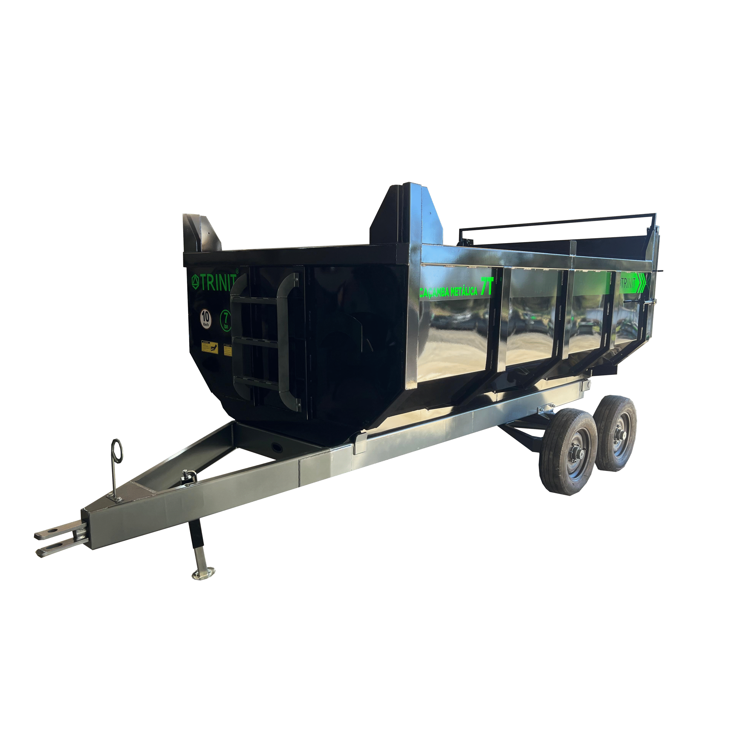 Caçamba Basculante Metálica 7T – Trinit